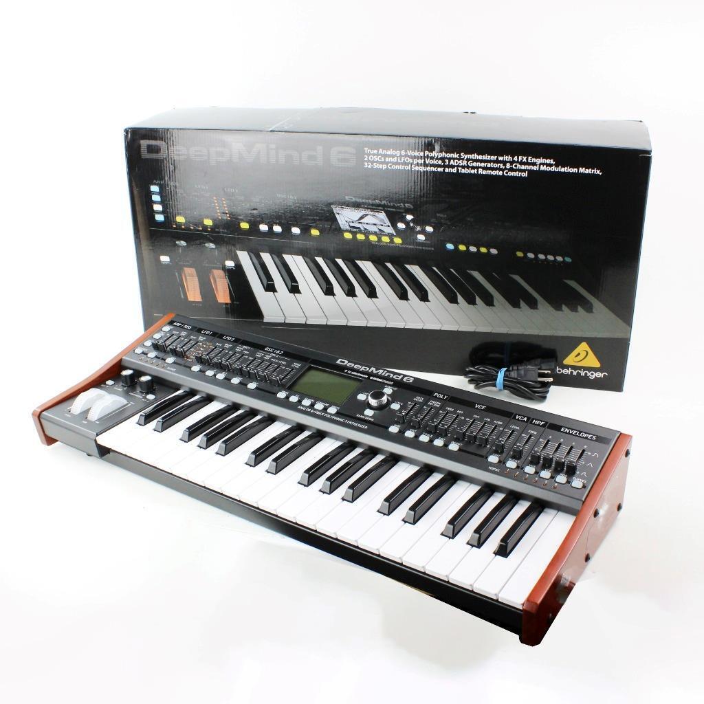 Behringer Deepmind 6 - Analog 6-Voice 37-Key Polyphonic Synthesizer